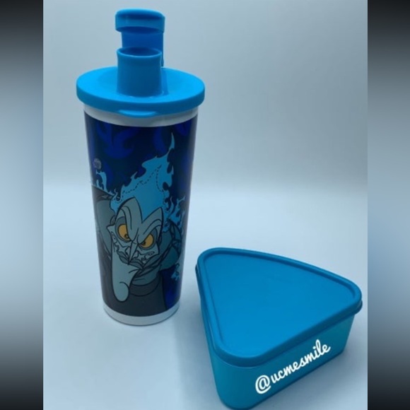 Tupperware | Kitchen | Disney Tupperware Hercules Hades Lunch Set ...